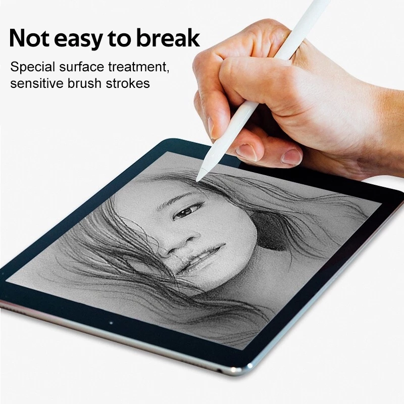 TBTIC Screen Protector Paper-like Film for iPad 10/9/8/7/5/6th Gen Pro ...