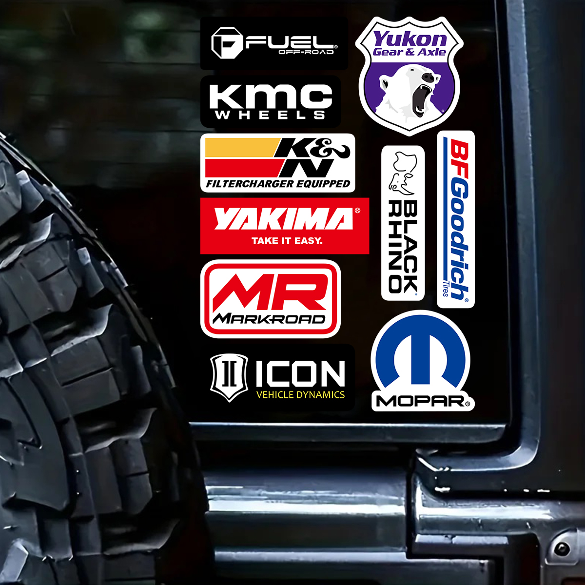 Wrangler Tank 300 FOX ARB TJM WARN OMP MR Off Road Car Decoration ...