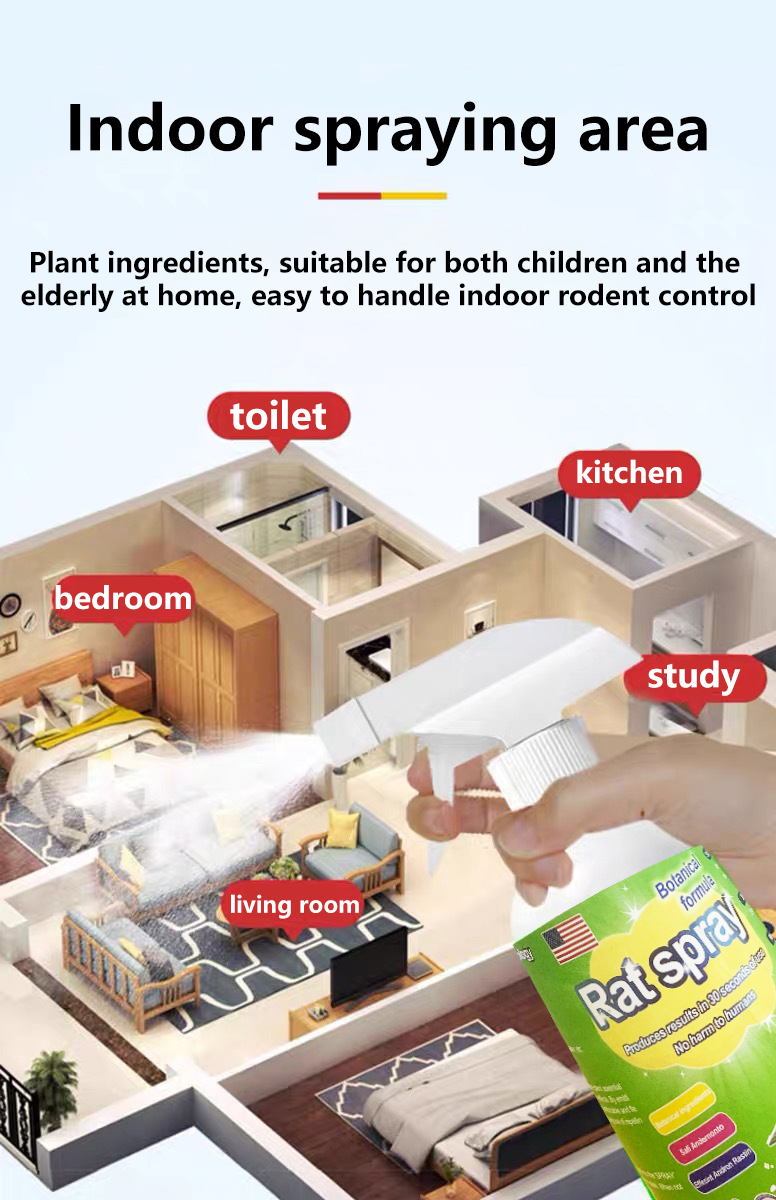 Rat repellent for home 500ml rodent repellent for rat spray rat spray ...