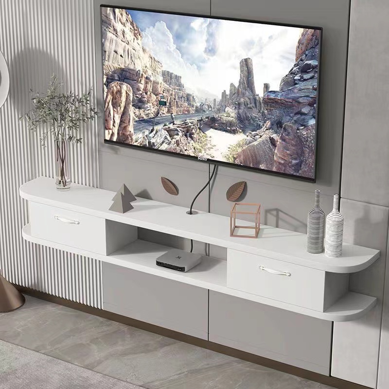 All-in-one TV cabinet with drawers, set-top box lockers | Shopee ...
