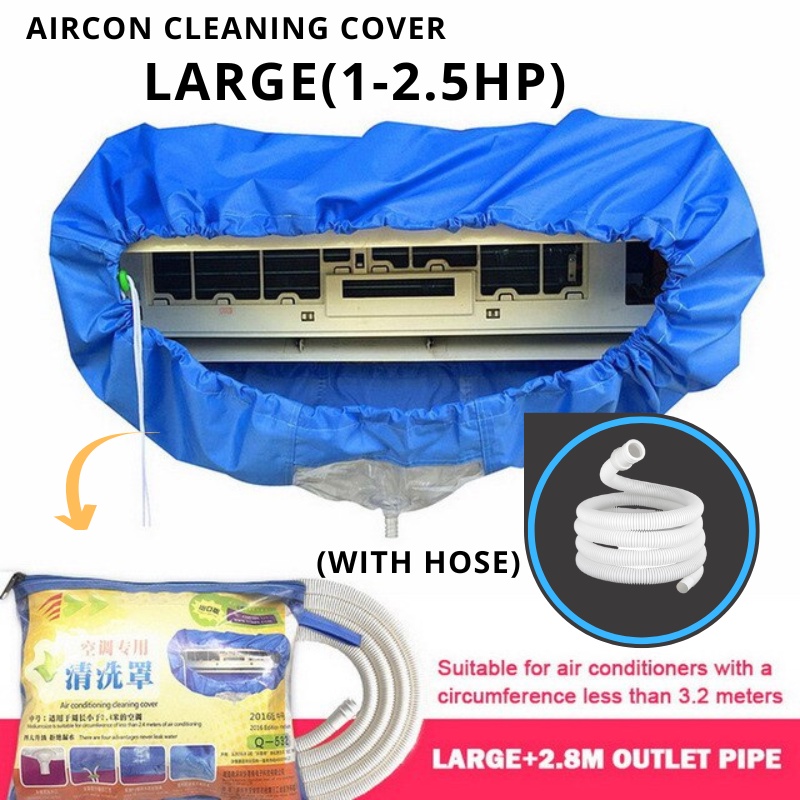 Split type aircon cleaning cover double waterproof layer | Shopee ...