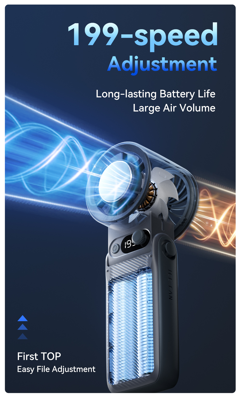 【Free Gift】Jamay F5 PRO Handheld Fan SuperconductingCooling 8000mAh ...