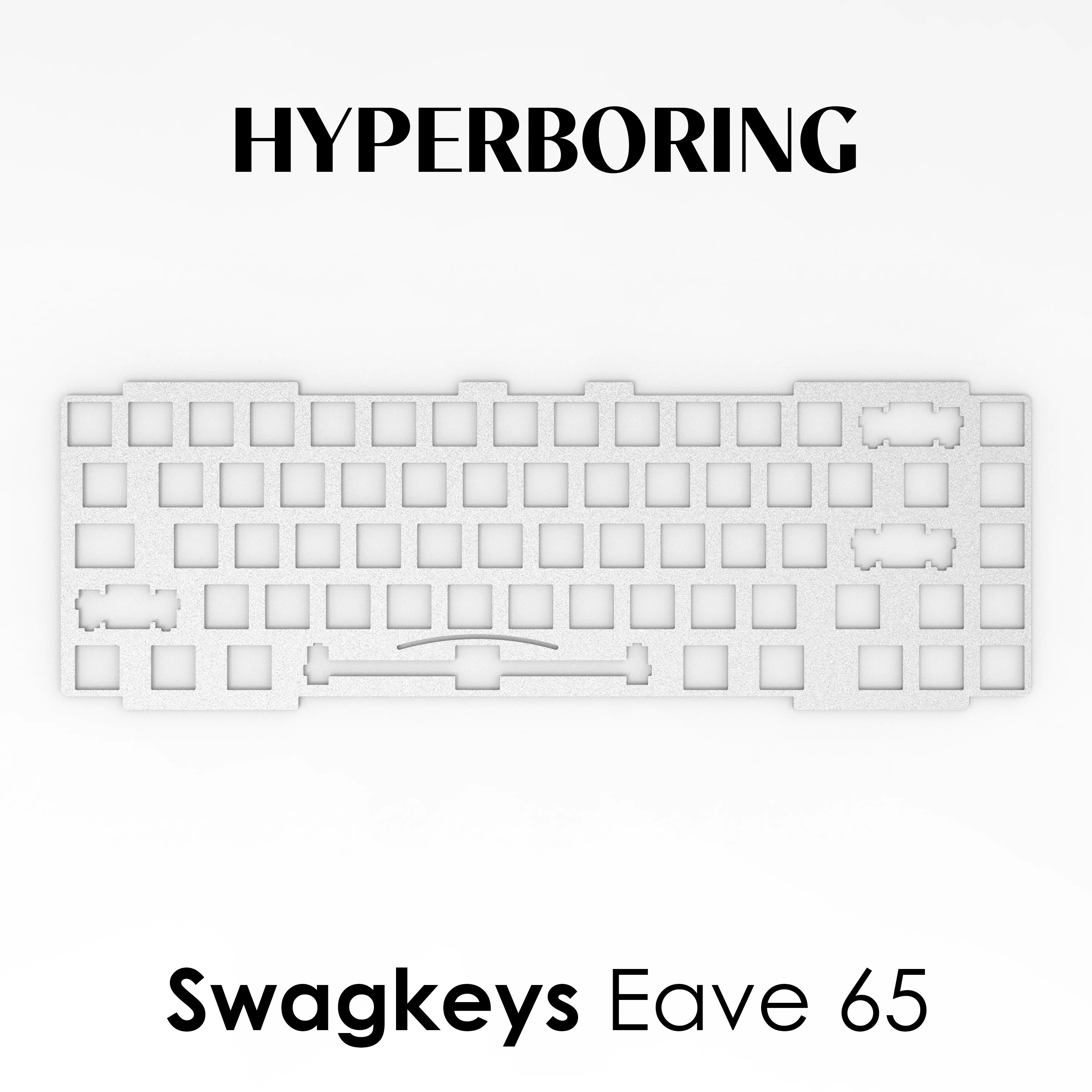 Swagkeys Eave65 Customized Mechanical Keyboard Accessories PP Aluminum ...