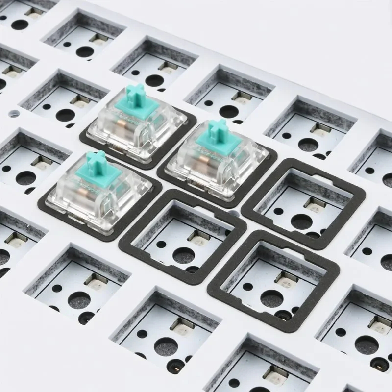 Keybox 120 pcs Mechanical Keyboard Switch Pad Dampeners Sheet EVA Poron ...