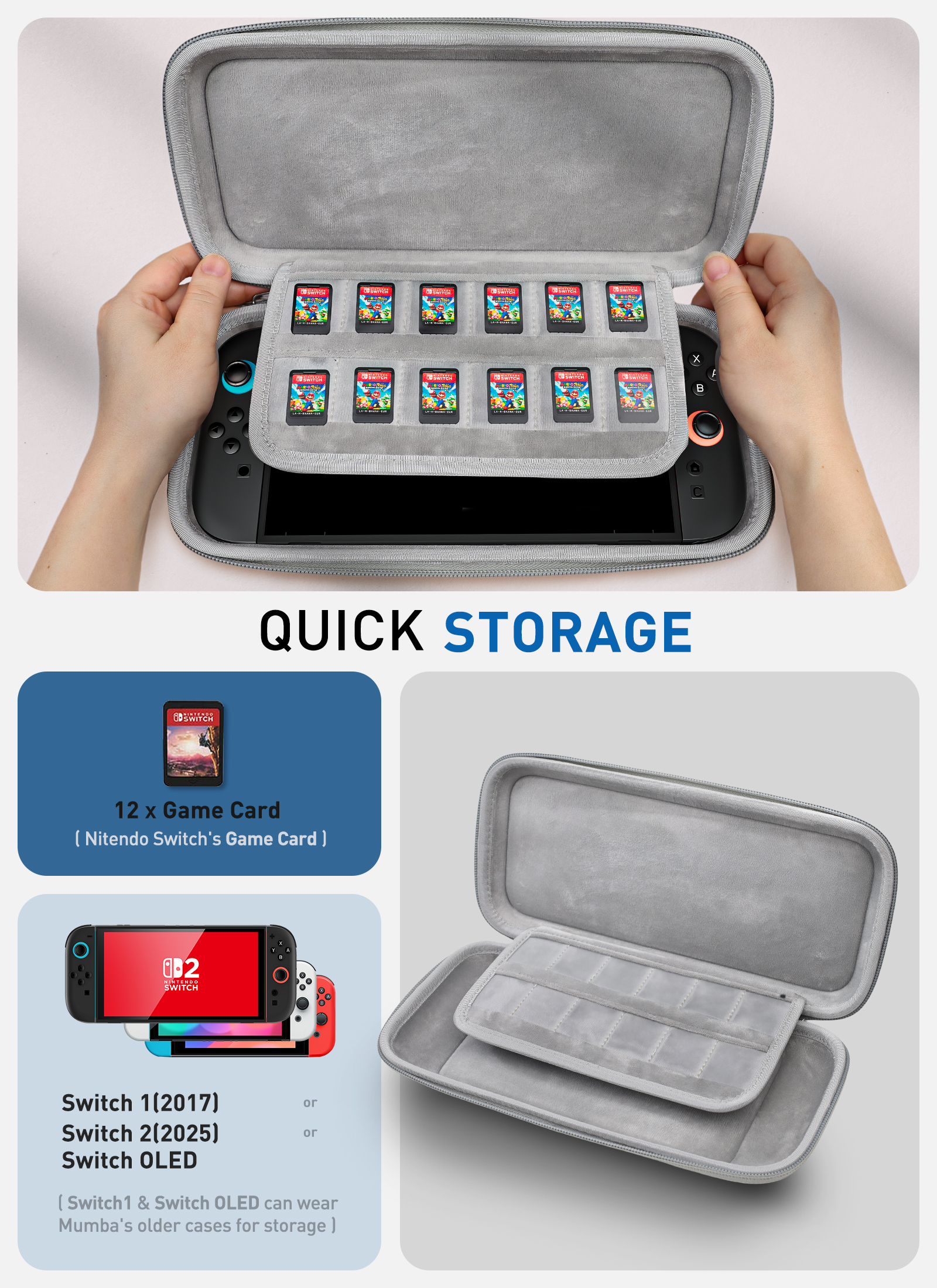 SUPCASE Carrying Case for Nintendo Switch 2 2025 Mini Version Travel ...