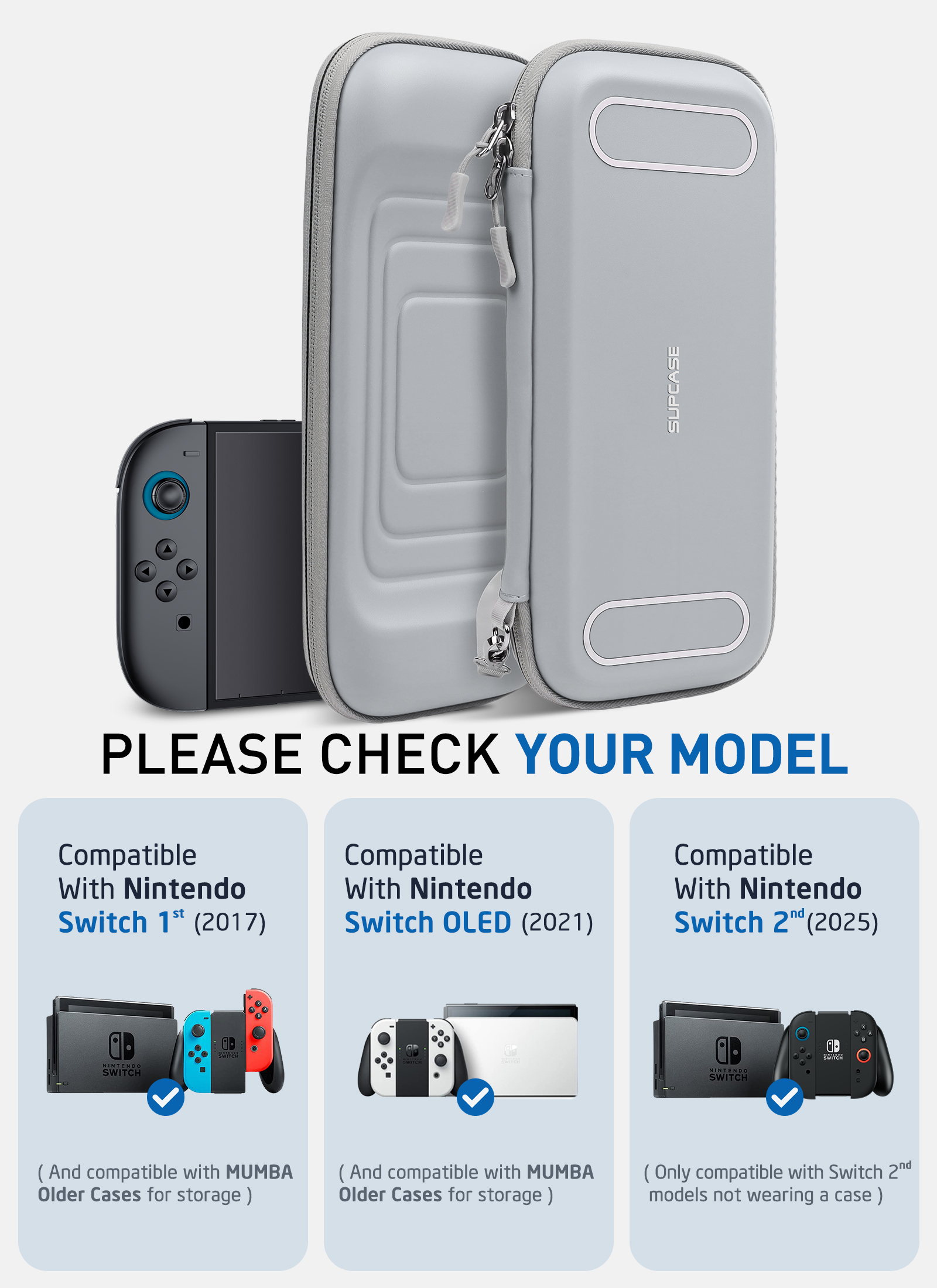 SUPCASE Carrying Case for Nintendo Switch 2 2025 Mini Version Travel ...