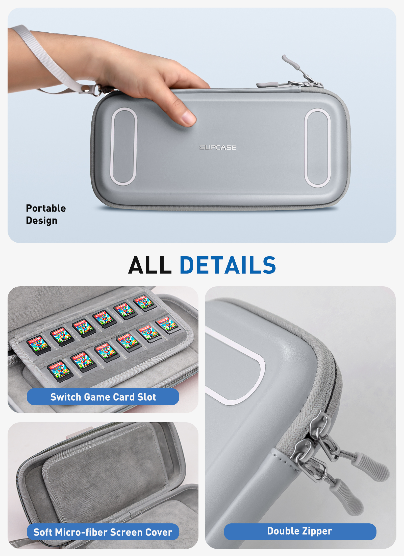 SUPCASE Carrying Case for Nintendo Switch 2 2025 Mini Version Travel ...