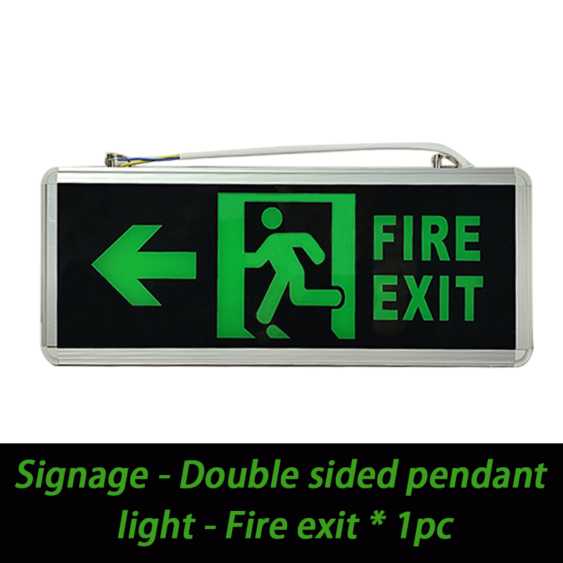 Exit LED Light Sign Office Construction Restaurant Shop Store Building ...