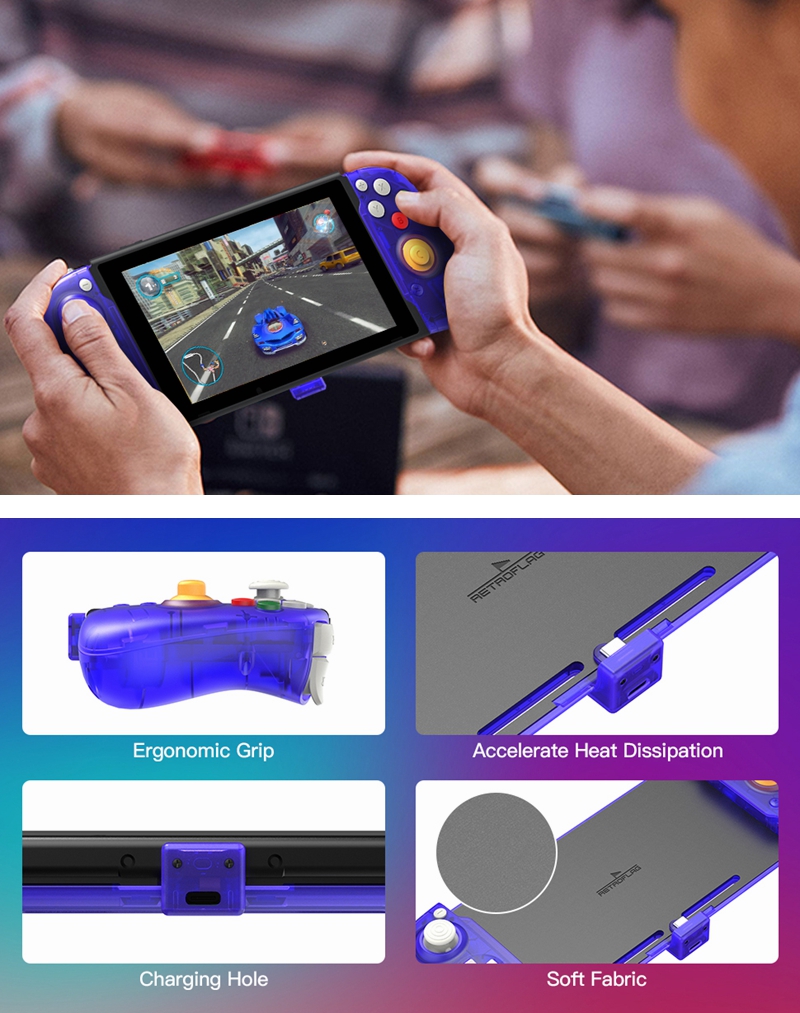 RETROFLAG Handheld Controller for Switch Console Nintendo Switch OLED ...