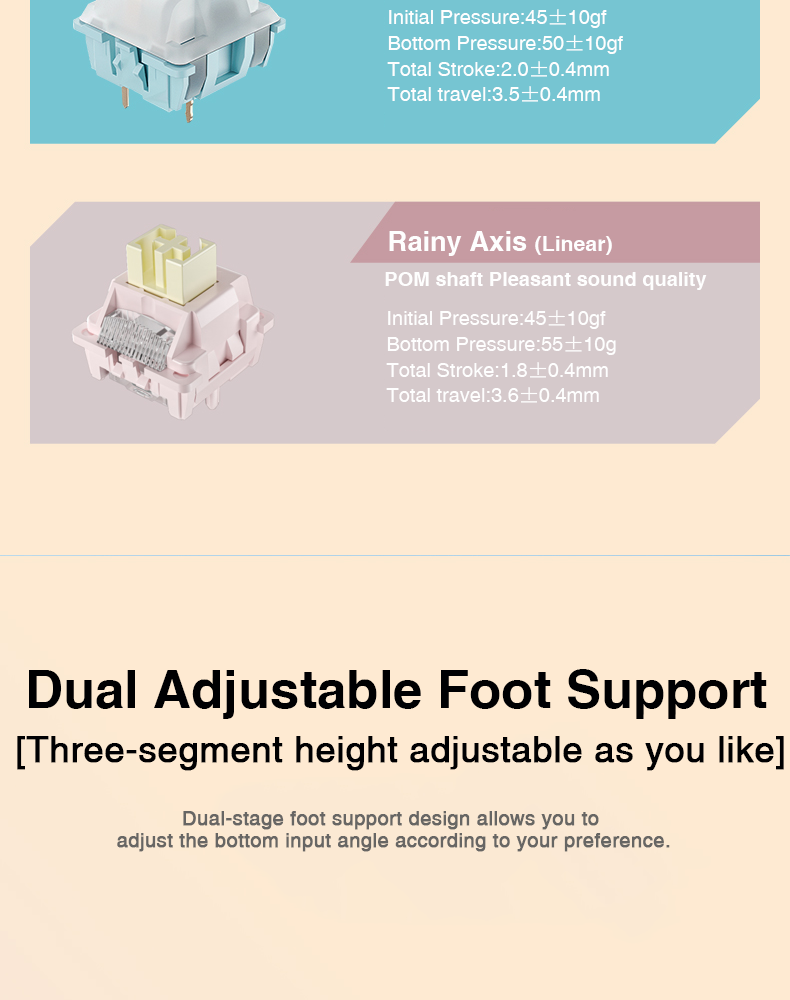 AULA F108 & F108 Pro | Mechanical Keyboard | Wireless/Bluetooth/Wired ...