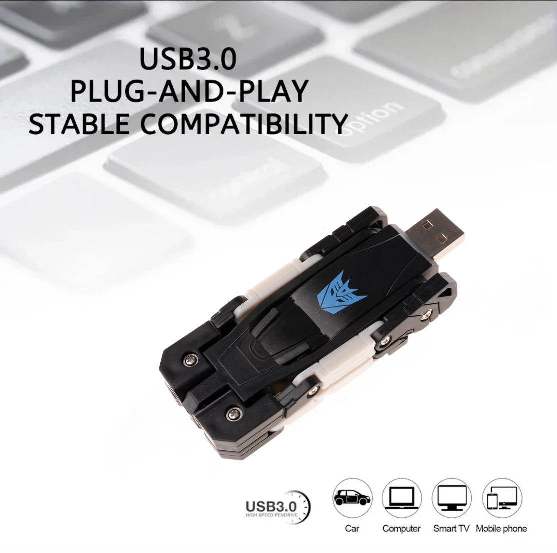 Transformers USB 3.0 high speed Flash Drive Decoration pendrive memory ...