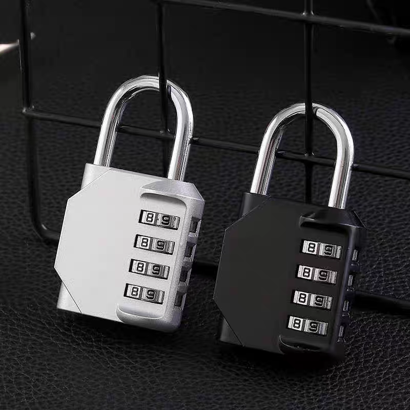 Waterproof Combination Lock Zinc Alloy 4 Digits Code Padlock Heavy Duty ...