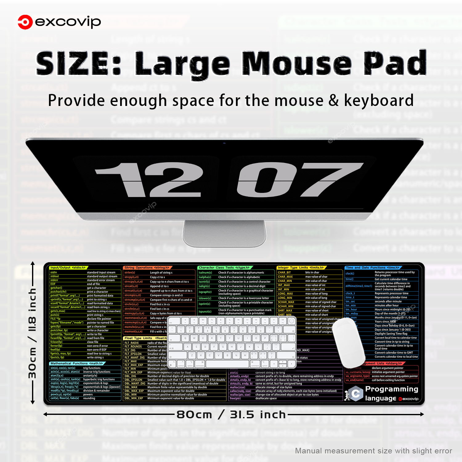 English Programming Language Mouse Pad Programmer Soft Comfortable ...