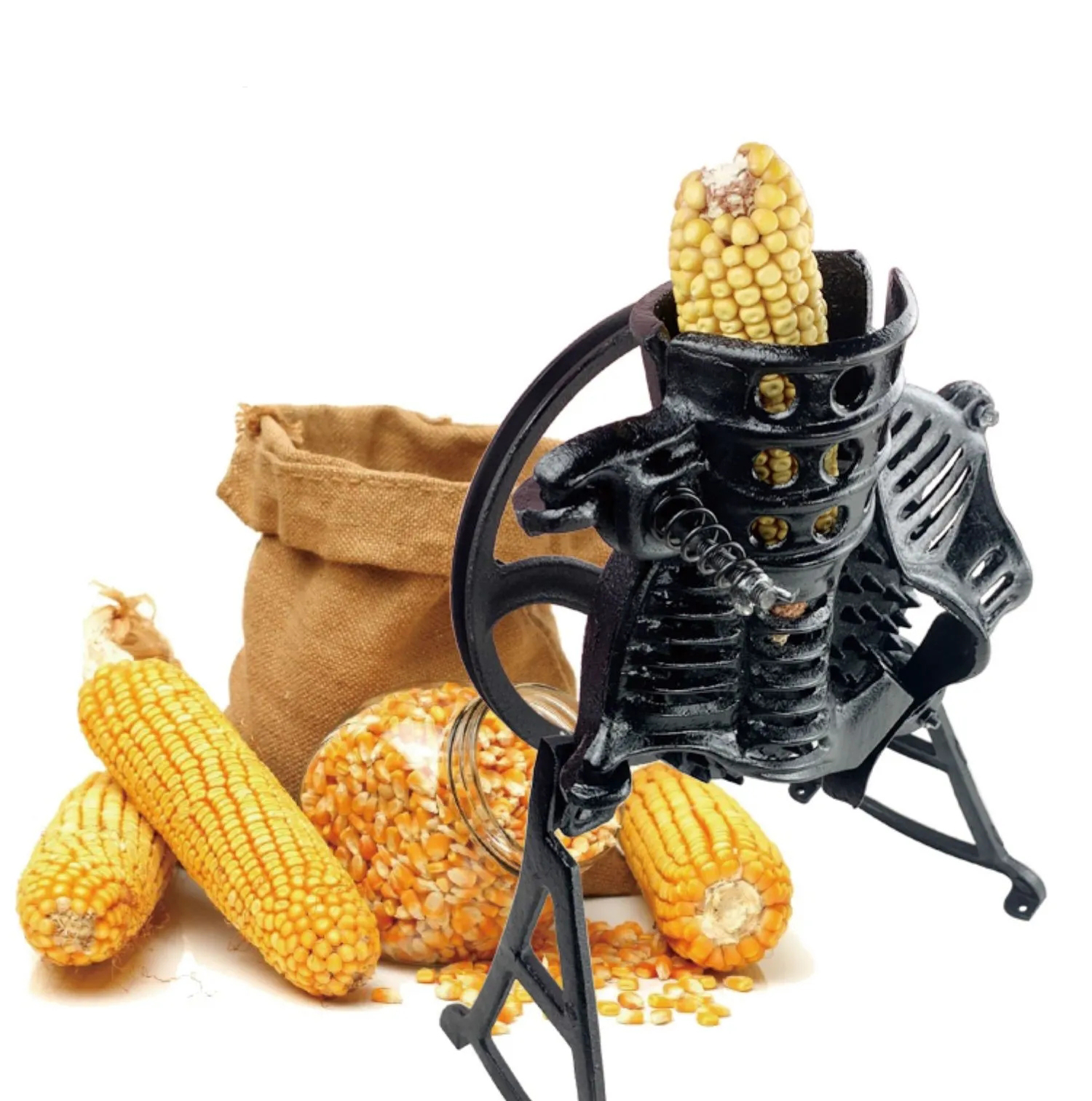 Hand Corn Threshing Machine Efficient Corn Threshing Portable Household ...