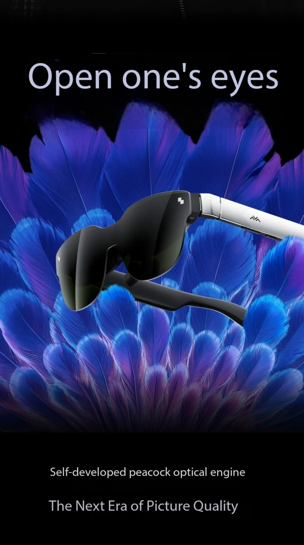 RayNeo Air 3 AR Glasses Micro Screen Display 120Hz Refresh Rate Giant ...