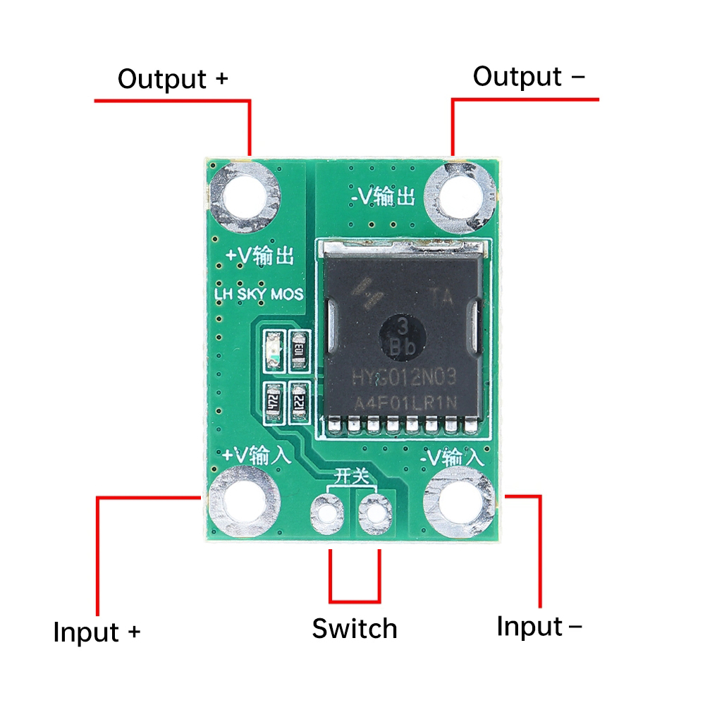 SAMIORE 20A/50A/100A high power MOS trigger switch driver module Field ...