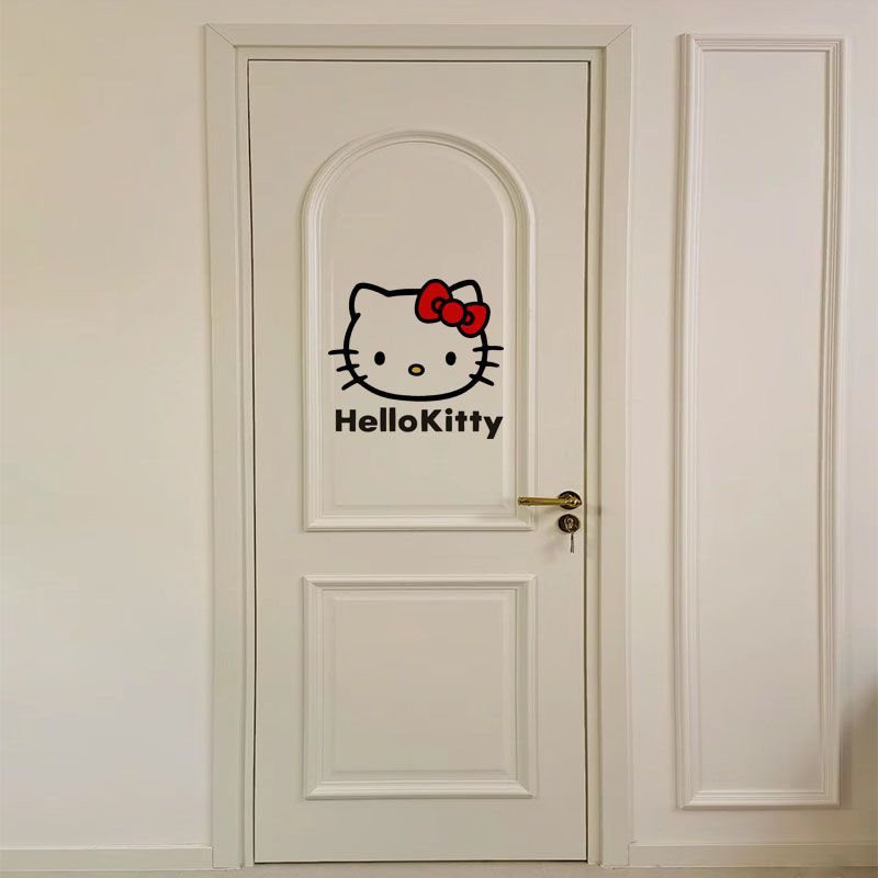 Hello Kitty Sticker Glass Sliding Door Sticker Window Sticker DIY ...