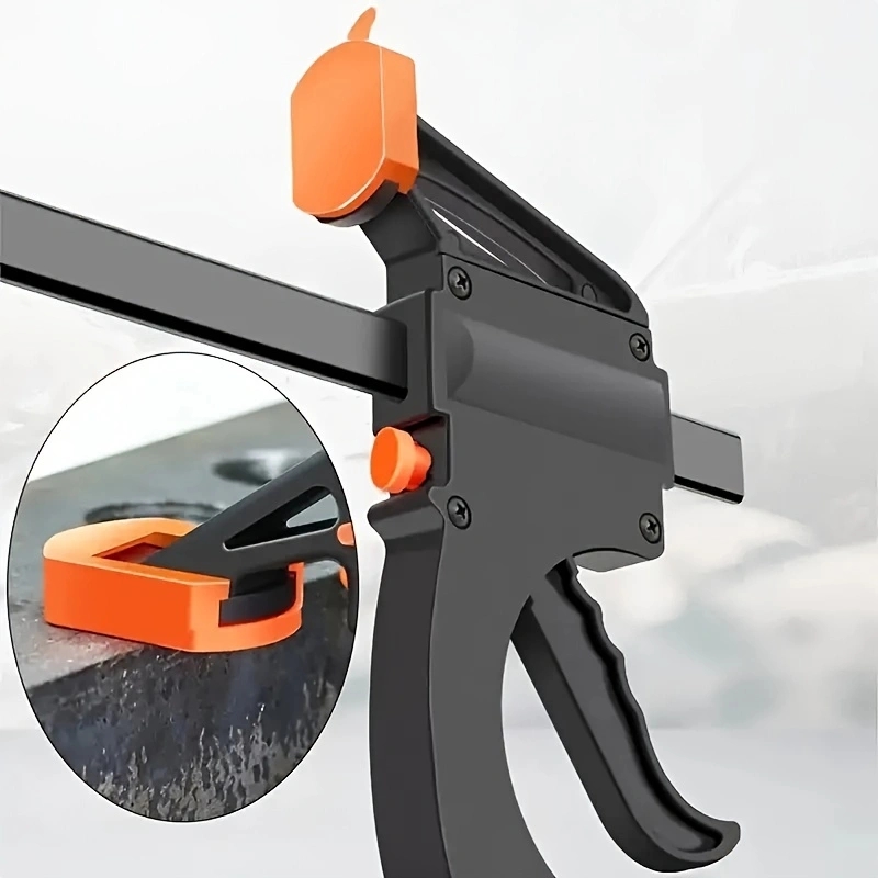 1/3Pcs 4/8Inch F Clamp Set, Heavy-Duty Quick Release Bar Clamps for ...