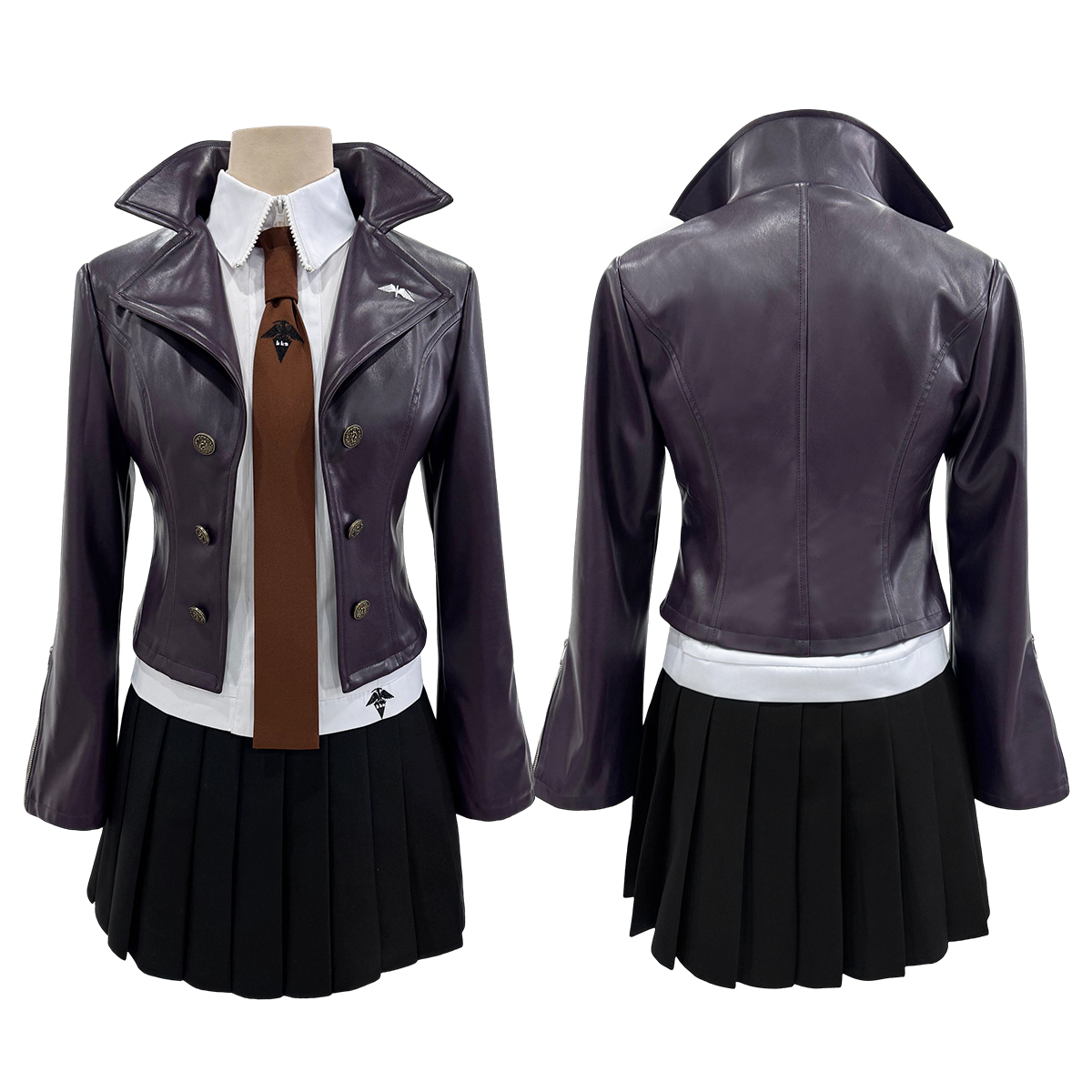 HOLOUN Anime Danganronpa Kirigiri Kyoko Cosplay Costume Trigger Happ ...