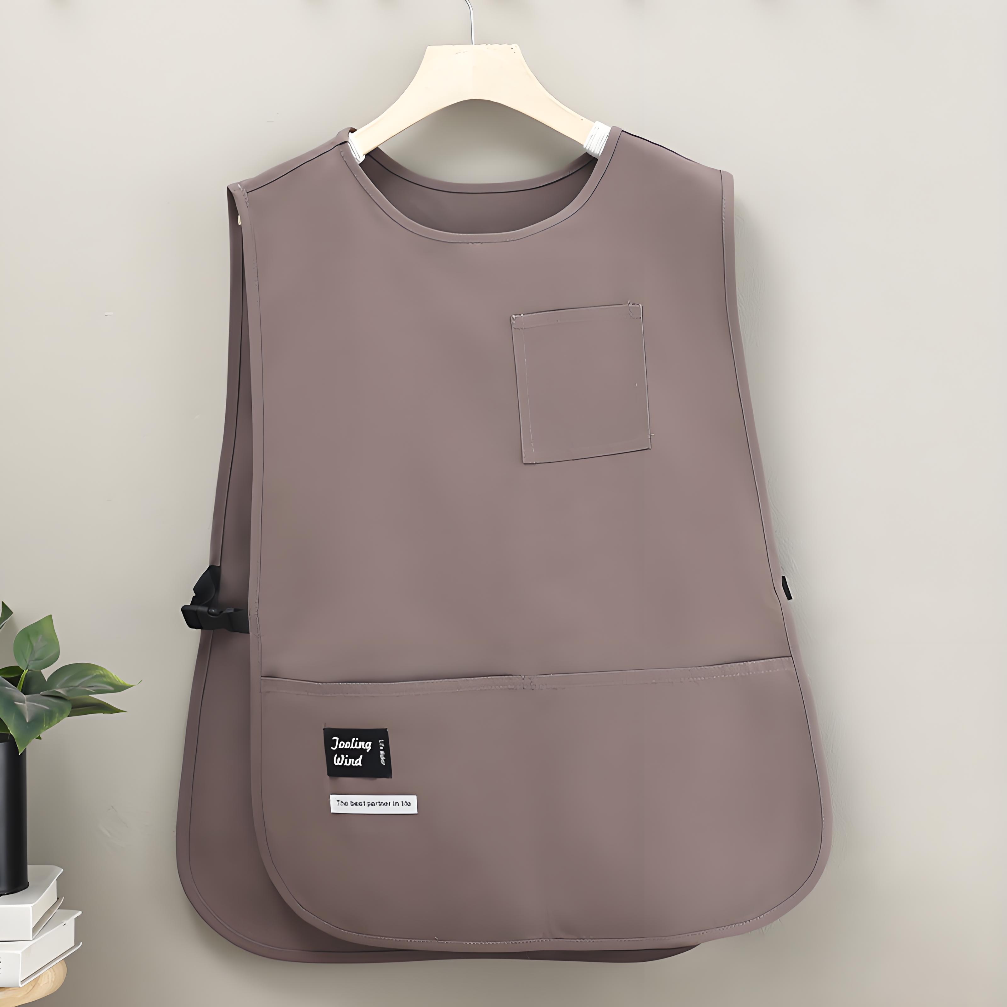 Warehouse with customized logo 64cm*46cm household kitchen vest apron ...