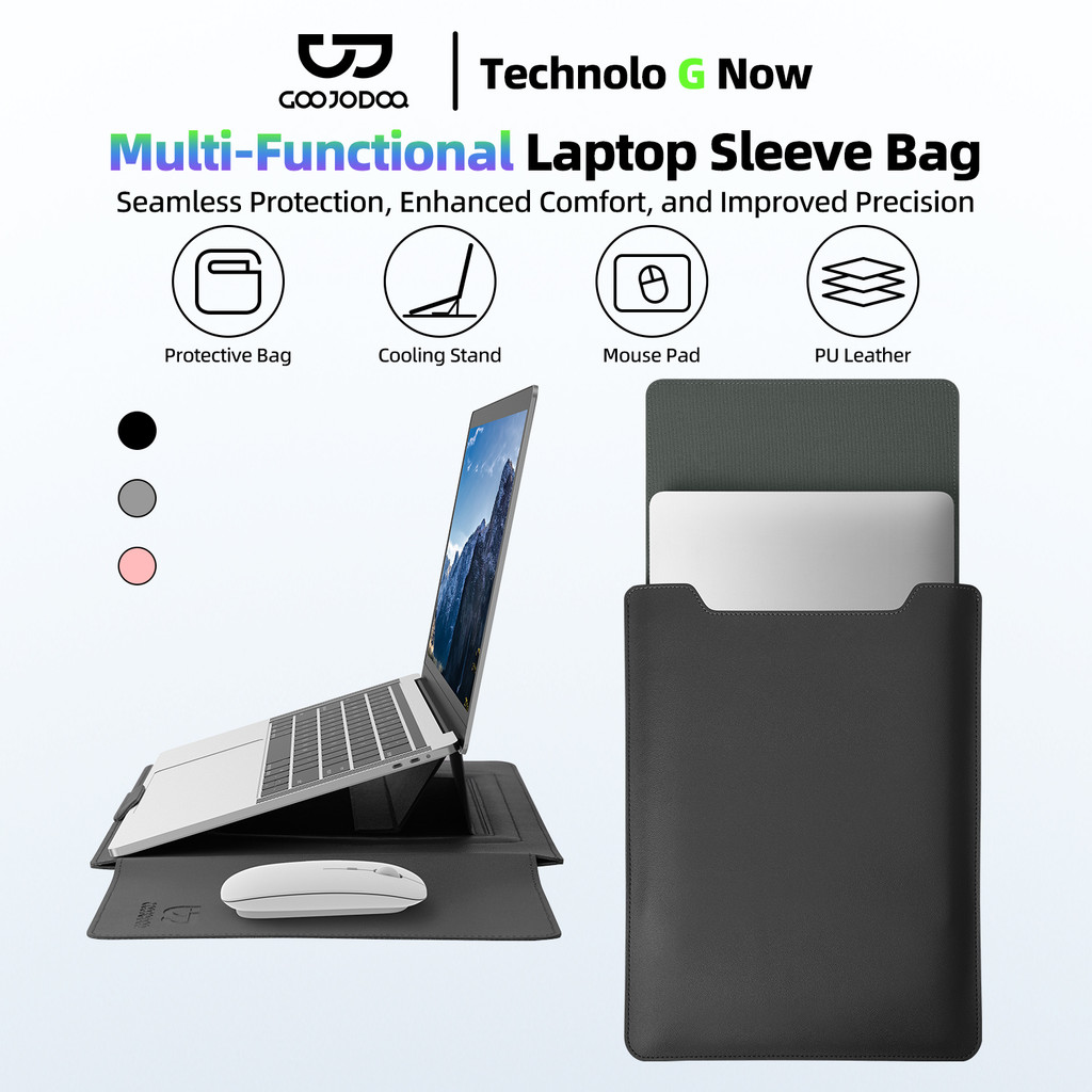 GOOJODOQ Multipurpose Laptop Bag 13.3/14/15/16 inch With Adjustable ...
