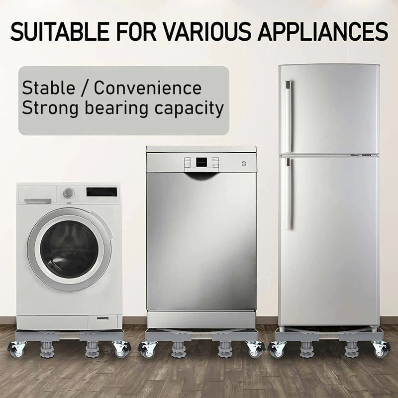 Washing Machine Stand Washing Machine Base with Wheels Mobile ...