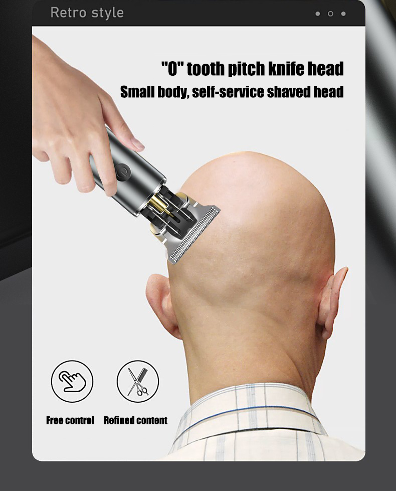 【10 in 1】Vintage Electric Hair Cutting Machine Hair Clipper ...