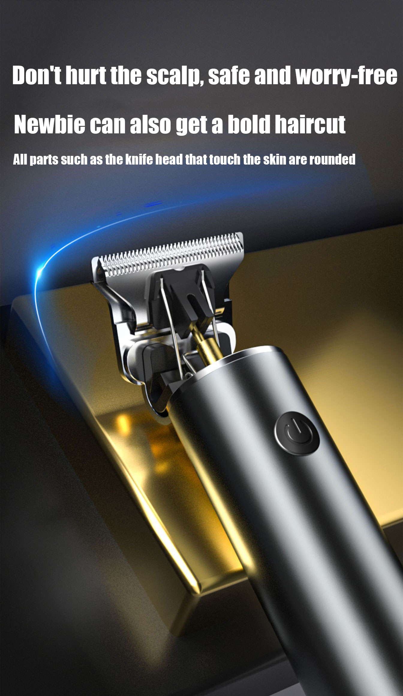 【10 in 1】Vintage Electric Hair Cutting Machine Hair Clipper ...