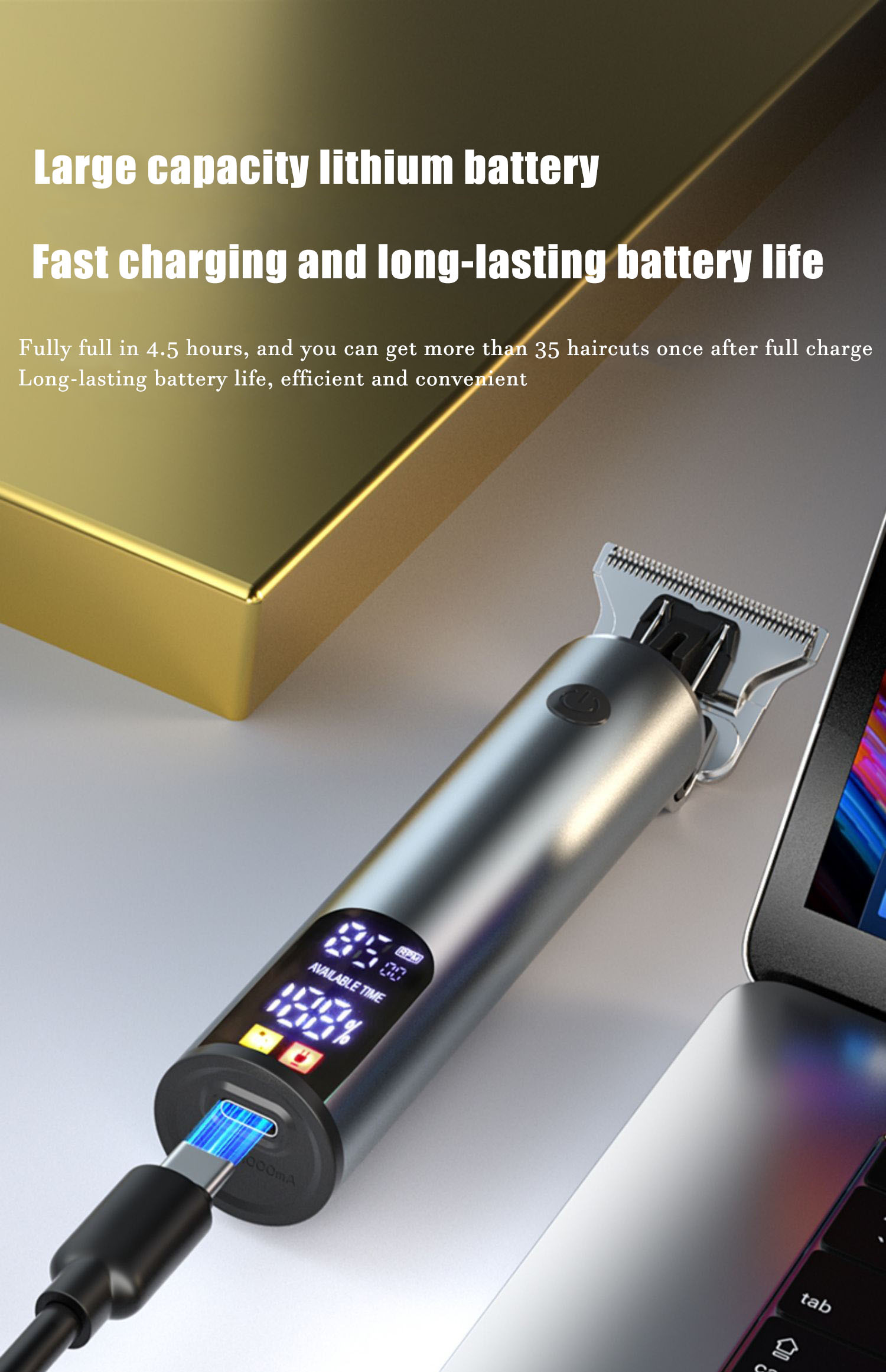 【10 in 1】Vintage Electric Hair Cutting Machine Hair Clipper ...