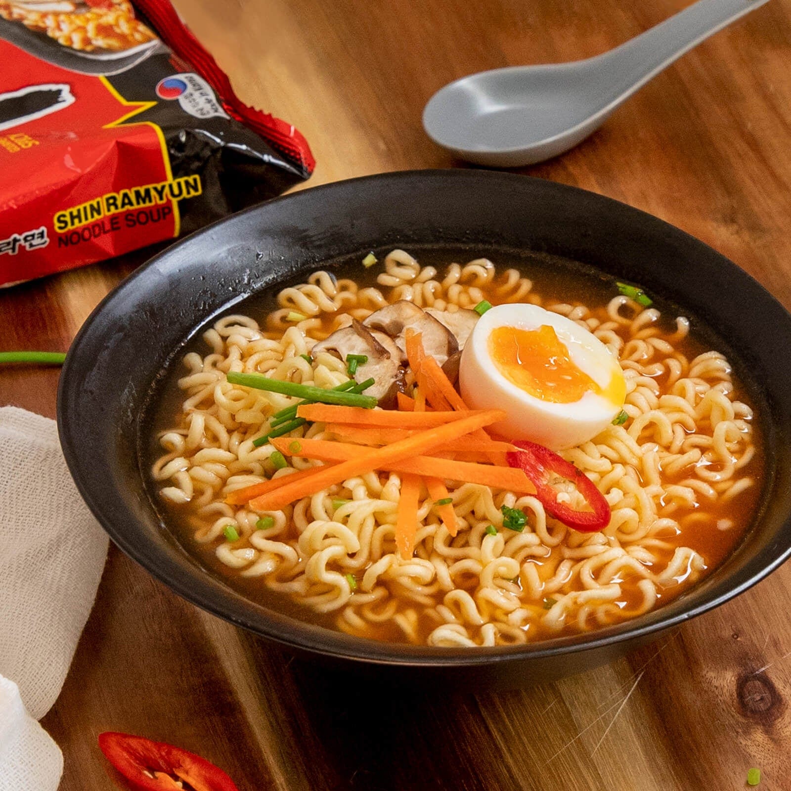 Nongshim Shin Ramyun/Ramen - 120g x 5pcs - Pack of 5 | Shopee Philippines