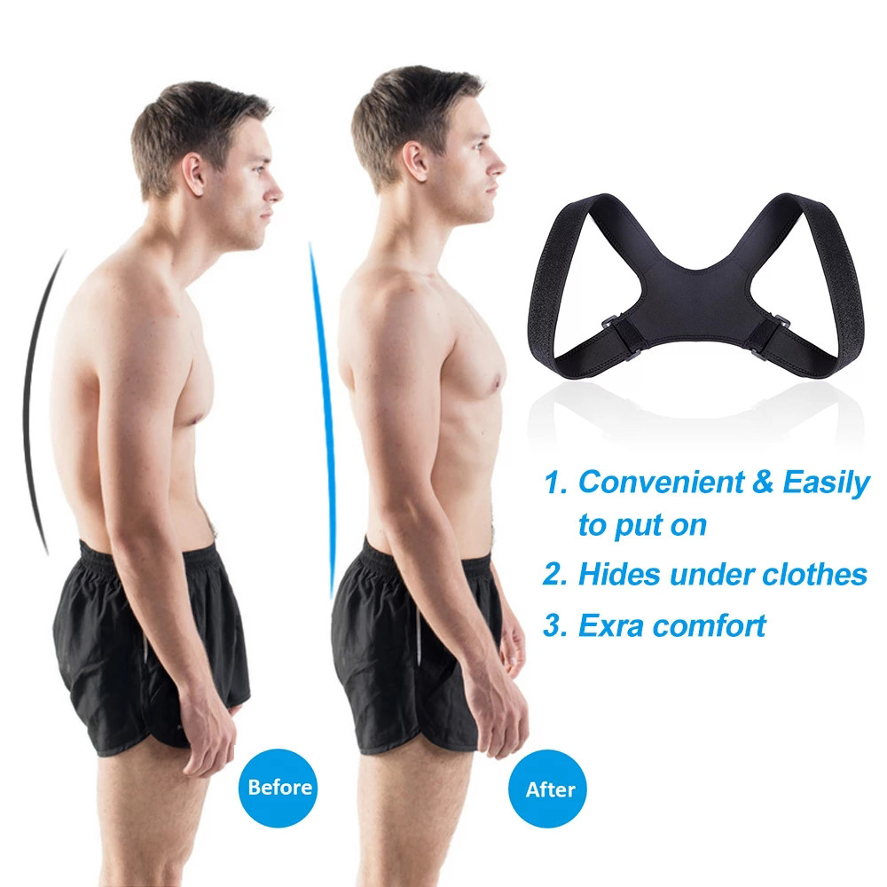 [Local Shipment] Adjustable Posture Corrector,Professional Grade Rear ...