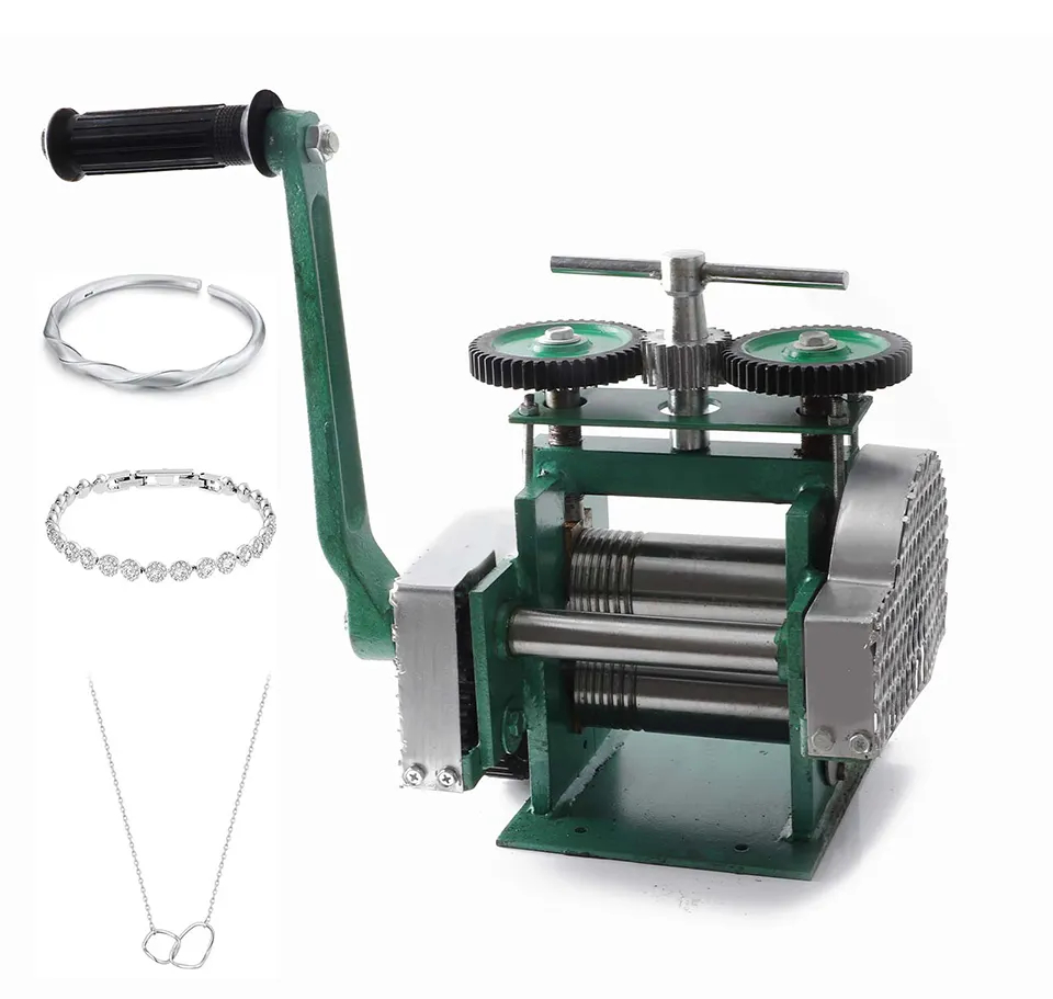 Manual Operation Jewelry Press Machine with Flat Pattern Rolling Mill ...