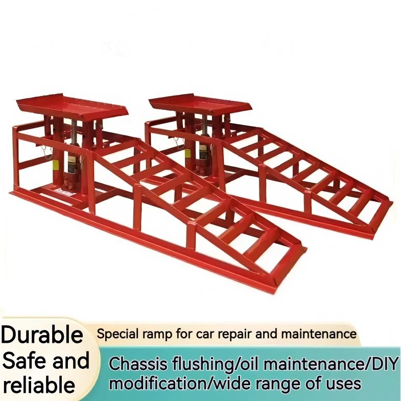 1/2PCS Car Maintenance Ramp, Lifting Ramp, Oil Change ramp,steel ramp ...