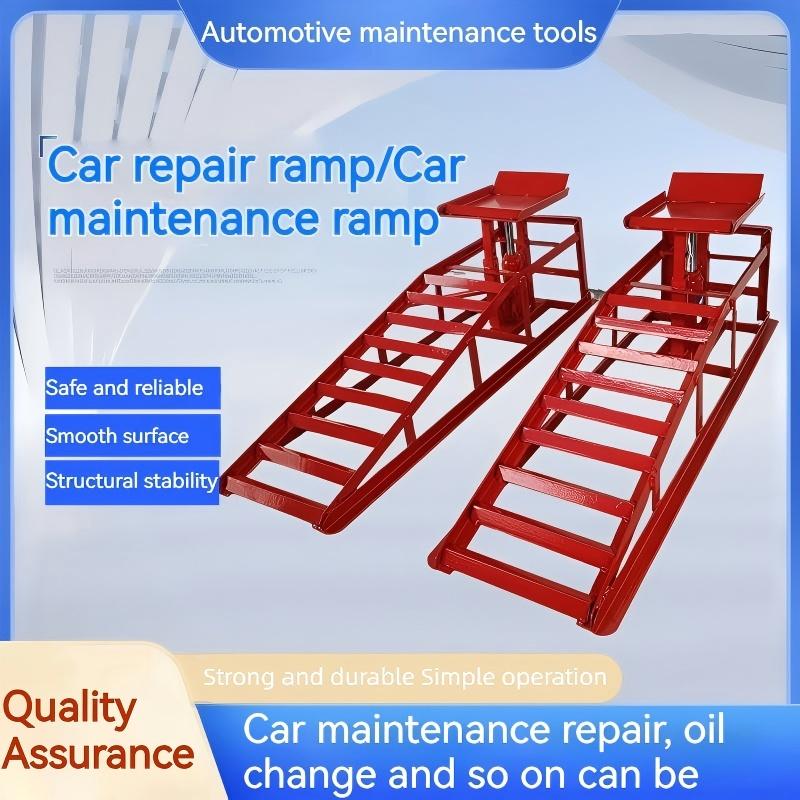 1/2PCS Car Maintenance Ramp, Lifting Ramp, Oil Change ramp,steel ramp ...