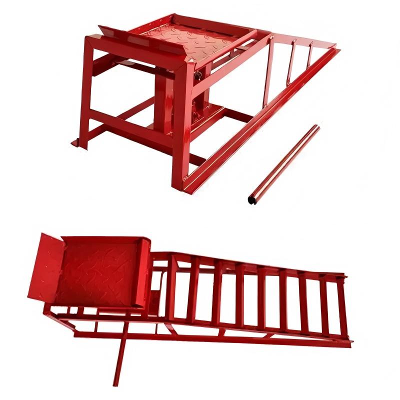 1/2PCS Car Maintenance Ramp, Lifting Ramp, Oil Change ramp,steel ramp ...