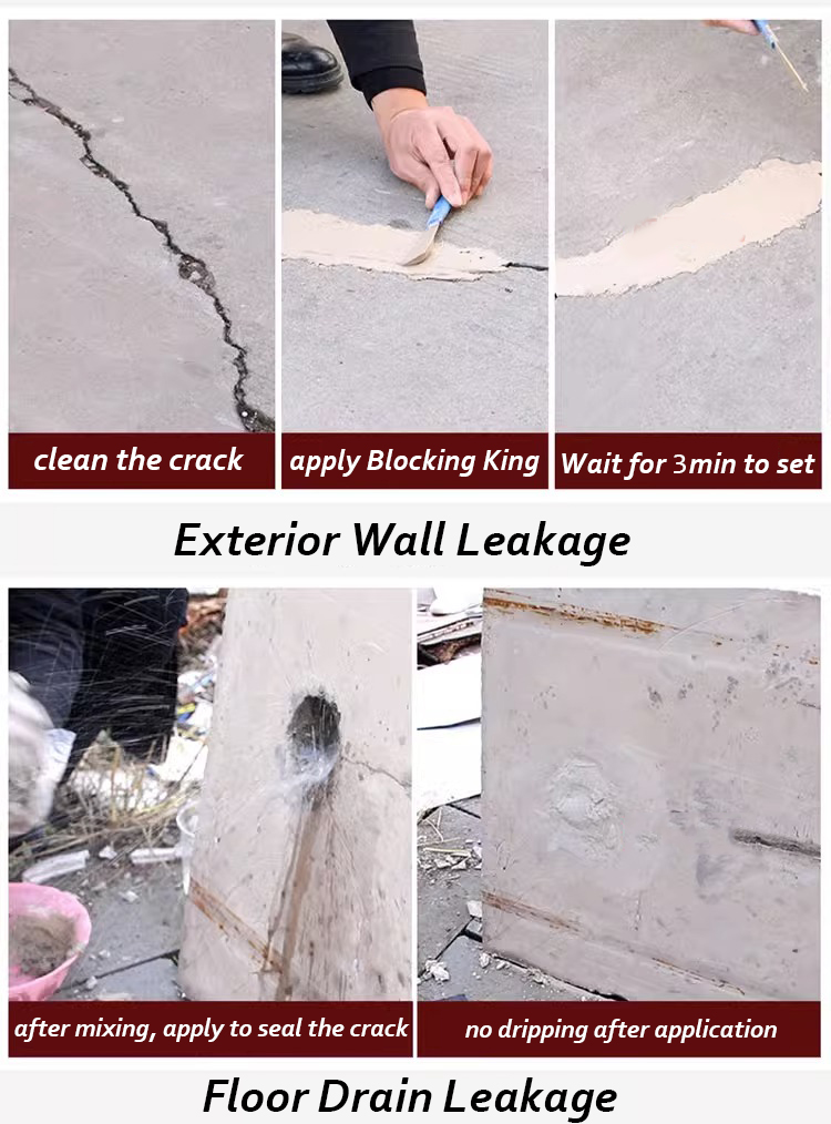 1KG WaterProof Cement Quick drying Air Cepat Kering Leak Water Proofing ...