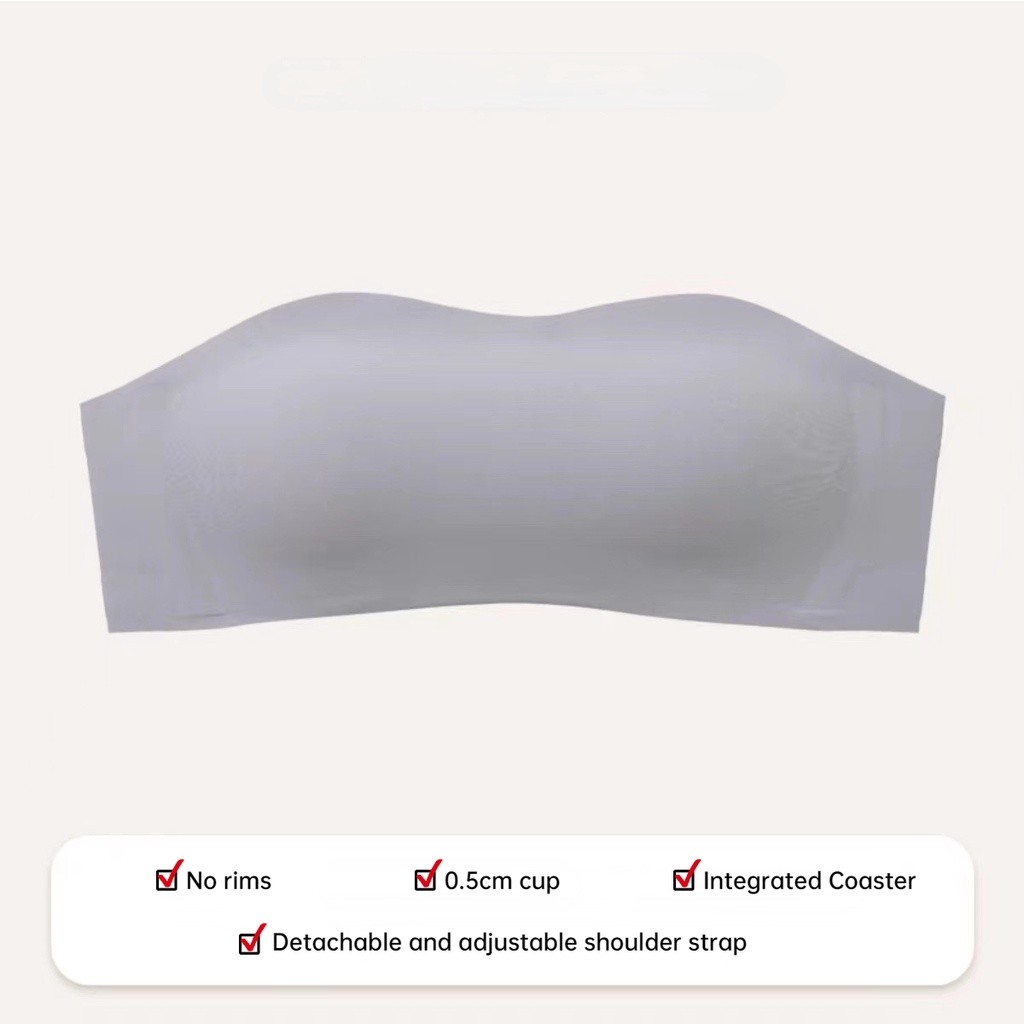 Invisible Lift Bra for Women - Seamless, Anti-Slip, Strapless Push-Up ...