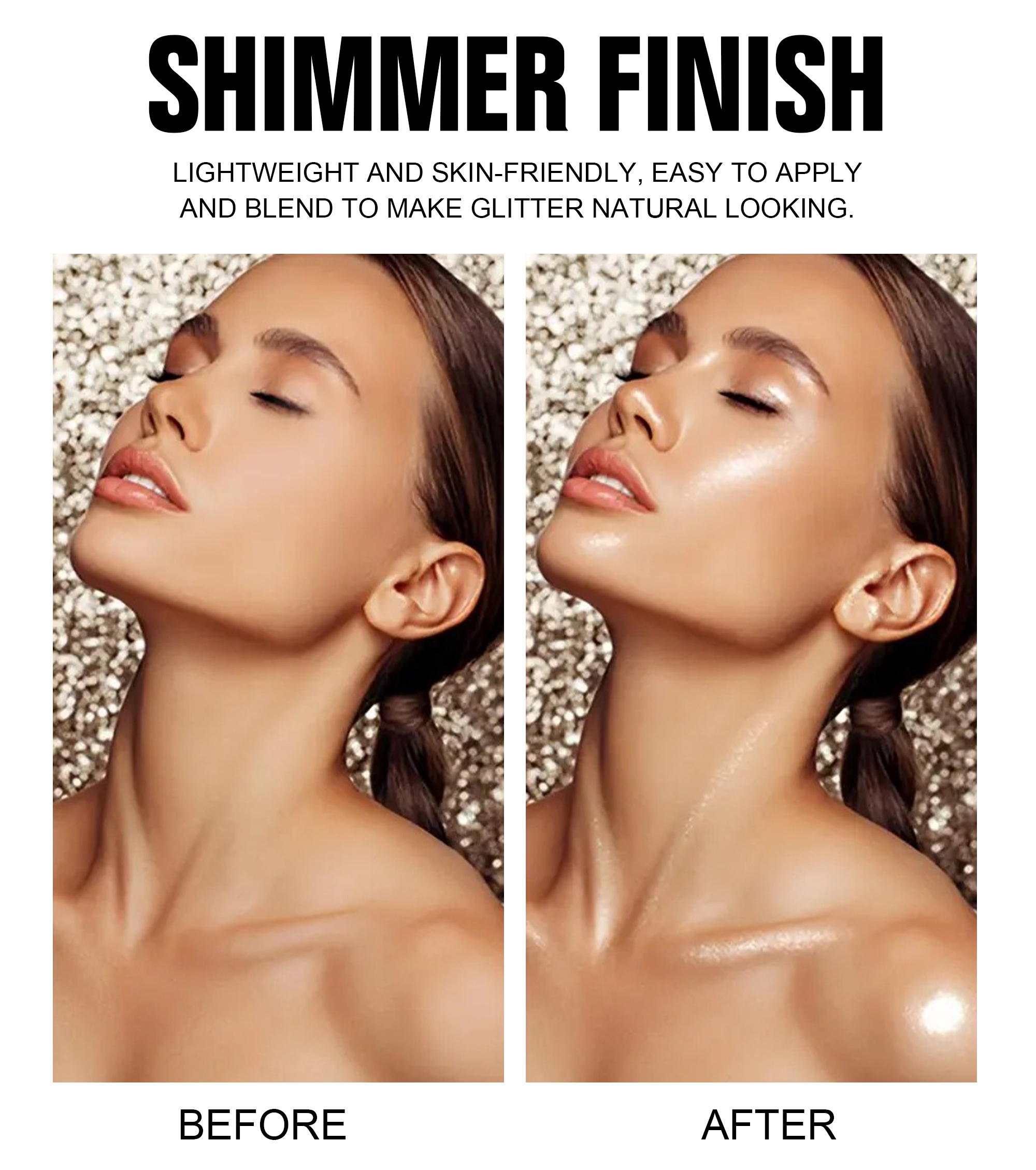 Glitter Spray Gold Silver Pink Glitter Powder For Body Face Hair ...