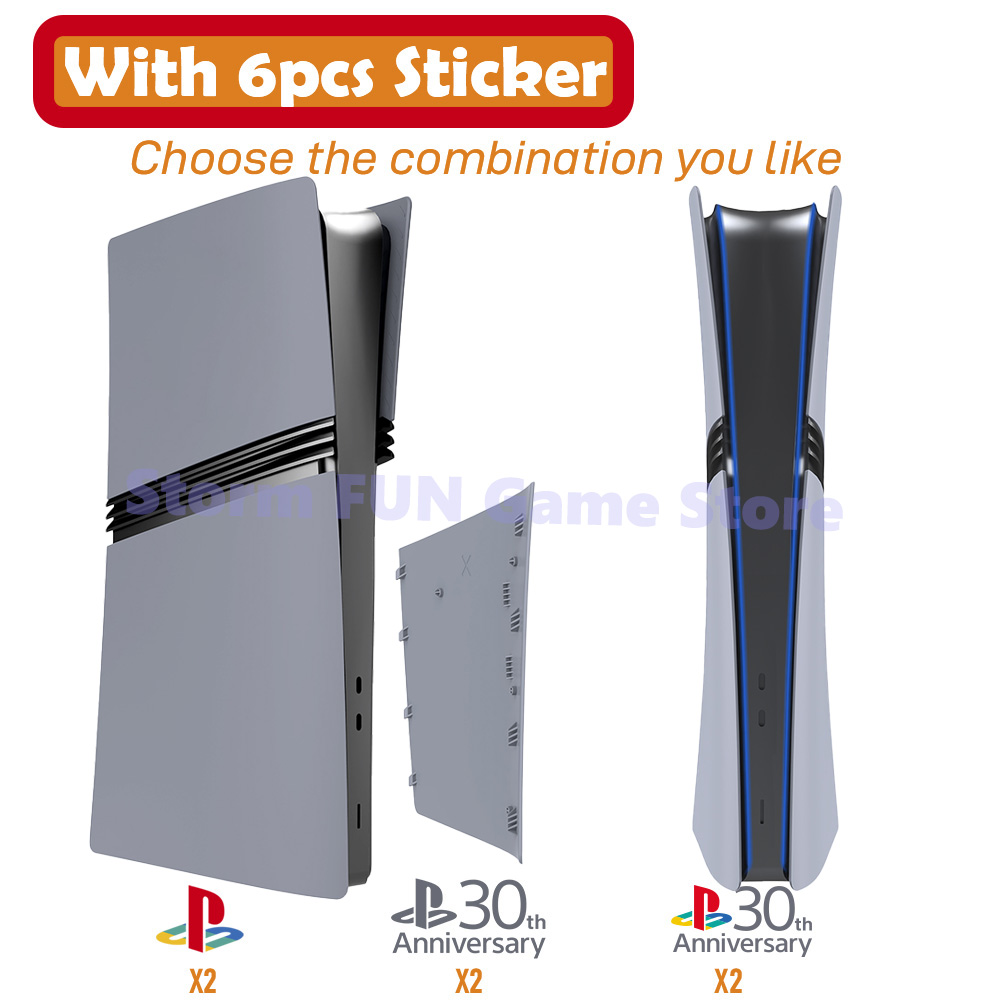 Limited 30th Anniversary for PS5 Pro Faceplate Vinyl Logo Sticker ...