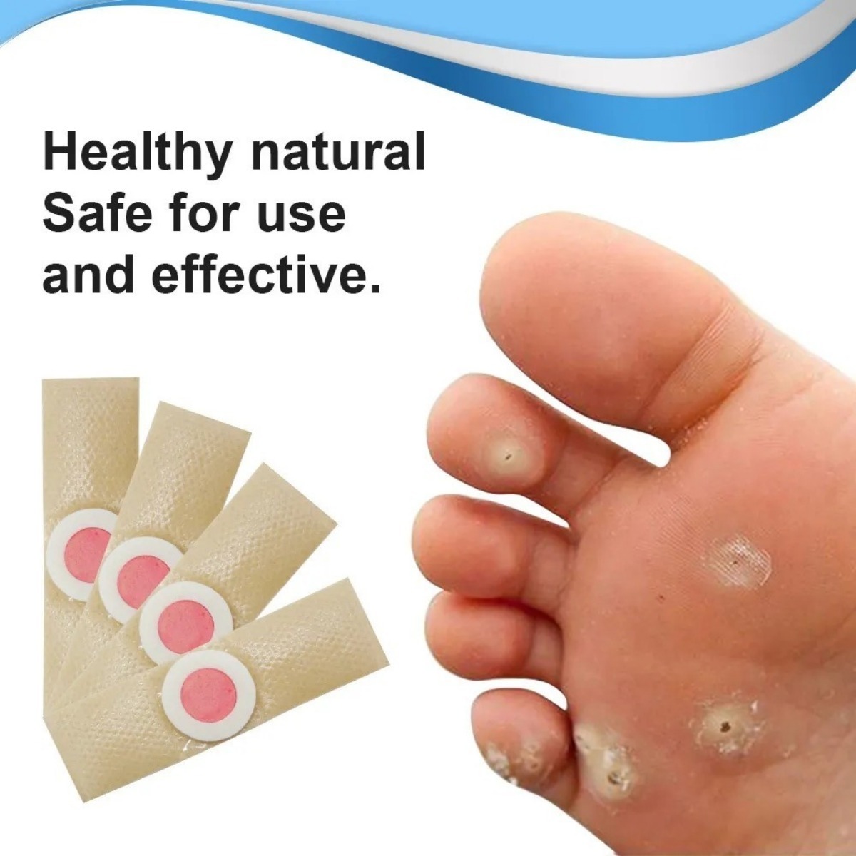 Wart Removal Patches for Feet - Medicated Corn Callus Treatment with ...