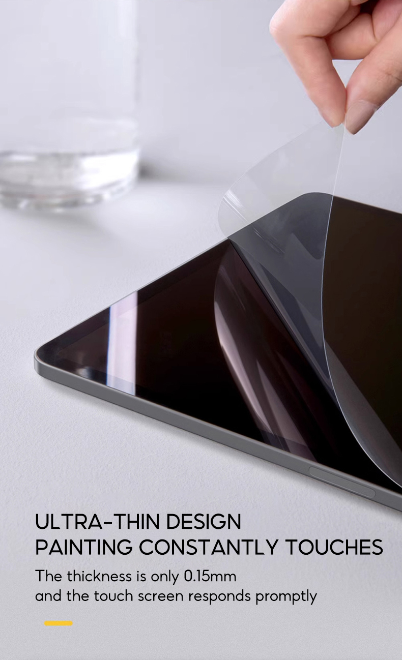 TBTIC Matte Paper Like Screen Protector For iPad Air 7 M3 2025 11th A16 ...