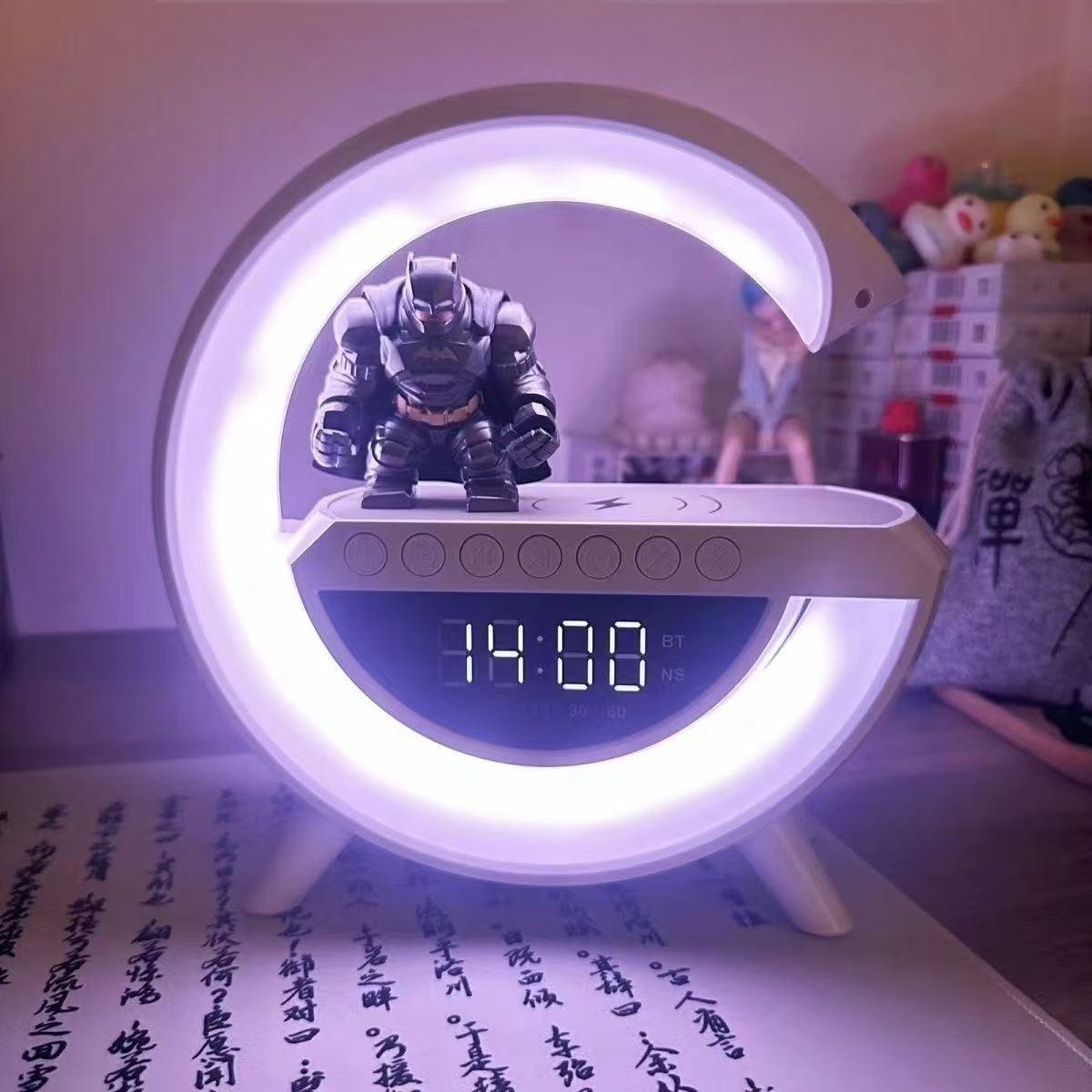 BT-3401 Bluetooth Speaker Creative Night Light Alarm Clock Multi ...
