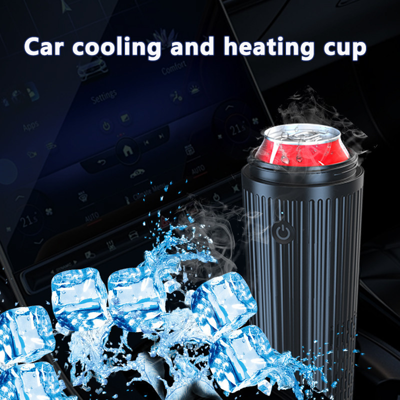 OATSBASF 350ML Portable Quick Cooling Heating Car Cup Handheld Ultra ...