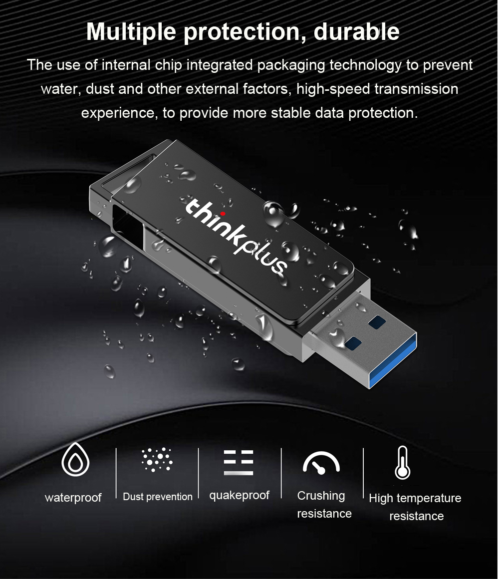 Lenovo thinkplus USB Flash Drive 32/64/128/256Gb USB3.0 5Gbps (MU241 ...