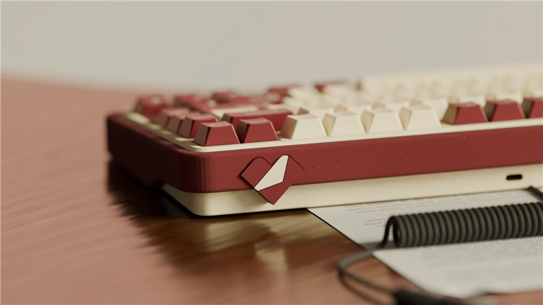 Love Letter 75 Aluminum Wireless Mechanical Keyboard 75% Hot swappable ...