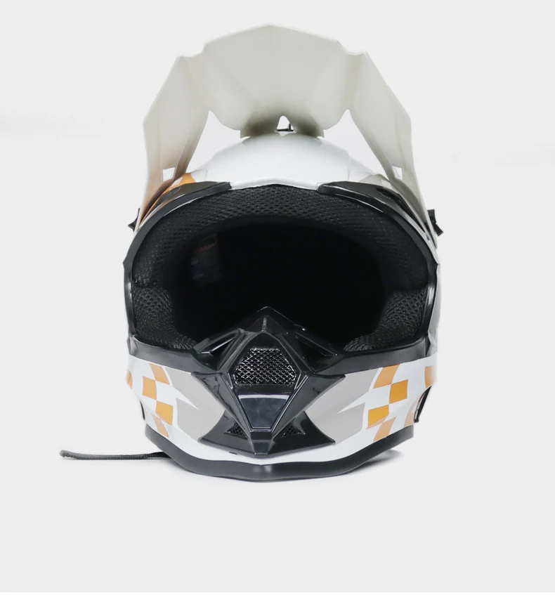 ORZ Motorcycle Helmets Racing Helmet Off Road Motorbike Full Face ...