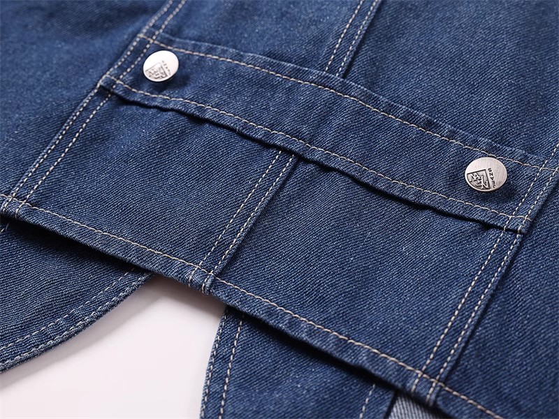Outer Denim Vest Women Outer Wear Korean Vest Short Style | Shopee ...