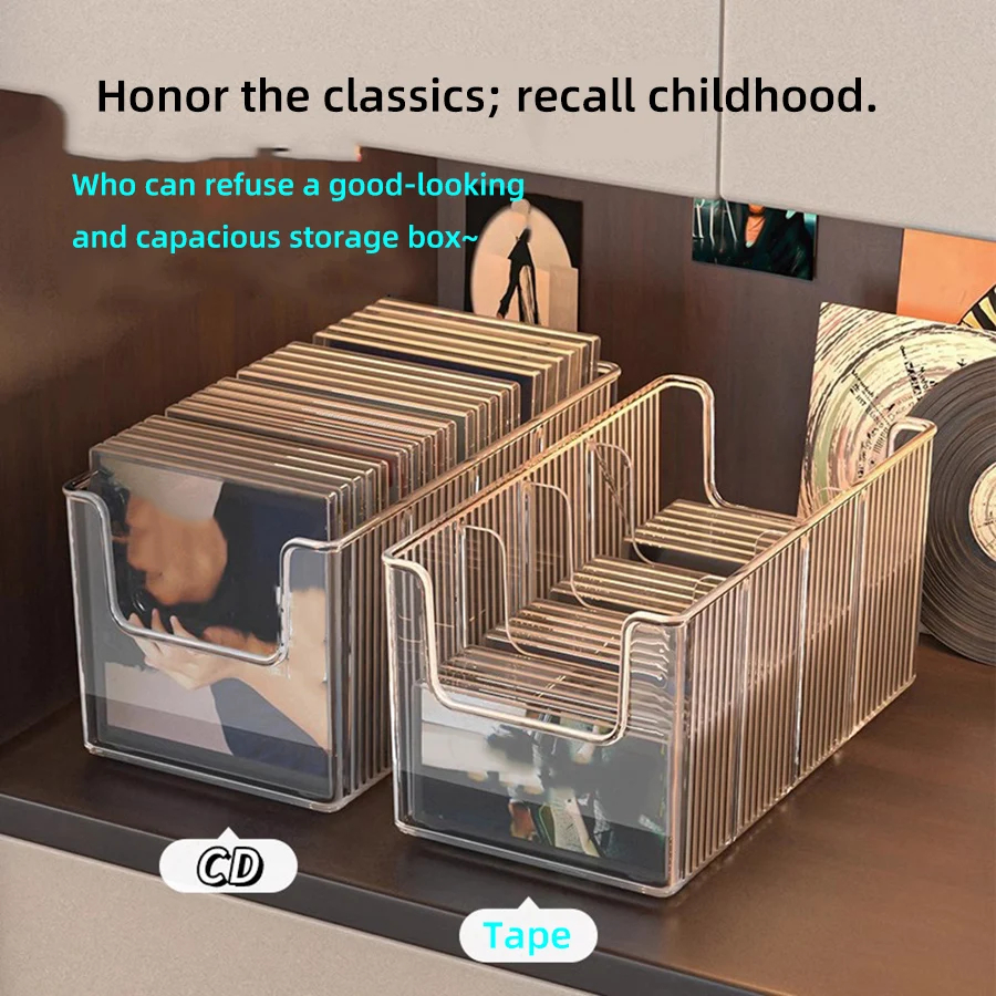 CD disc rack desktop disc black vinyl record magnetic tape display rack ...