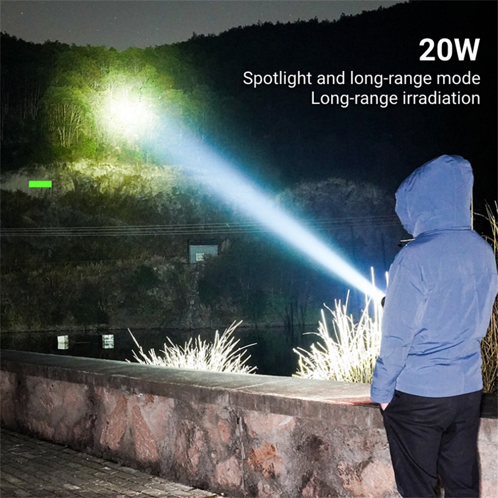 【BUY 1 TAKE 1】Mini Super Bright Zoom LED Flashlight Rechargeable ...