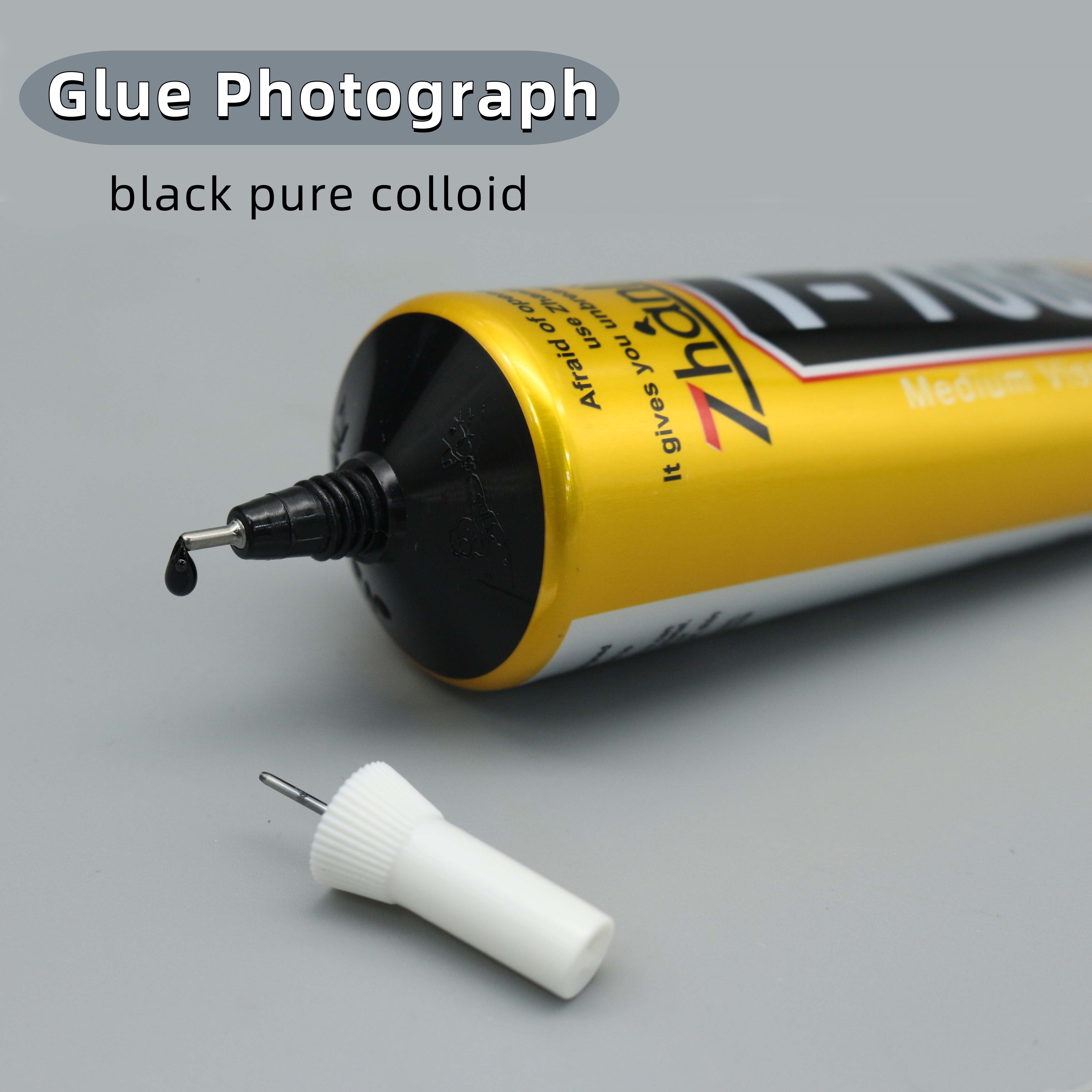 Cell Phone Repair Black Soft Glue 50ML High Viscosity Adhesive for ...